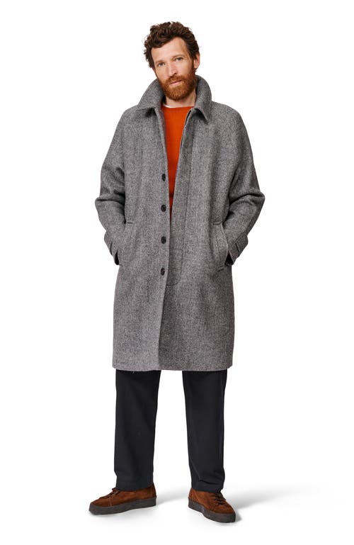 AUBIN Dawes Wool Blend Overcoat